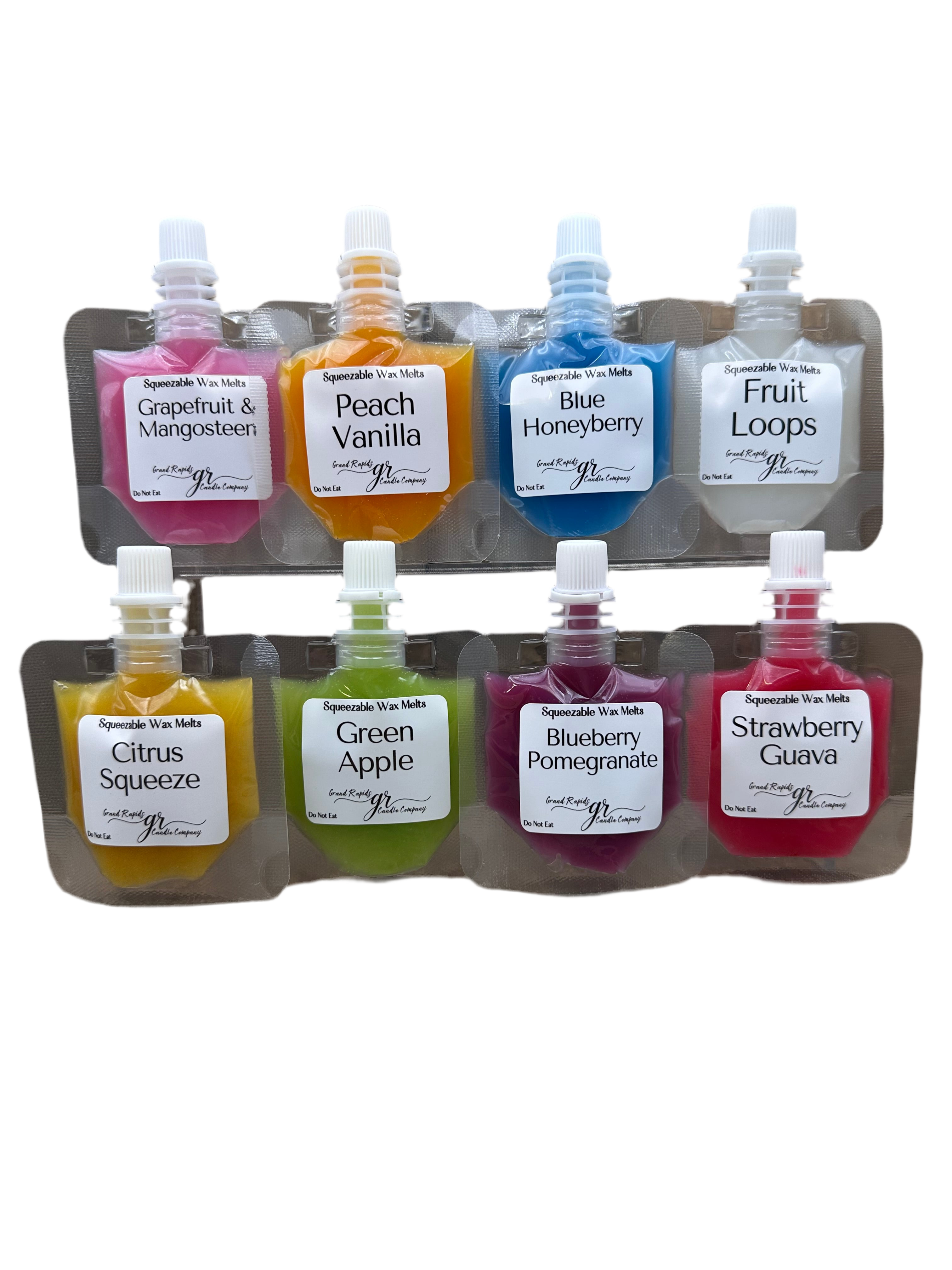 Squeezable Wax Melt Variety Sample Pack Premium Squeezie Fragrance Pou ...